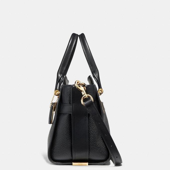 Coach | Bags | Coach Swagger 27 Black Crossbody Bag Satchel | Poshmark